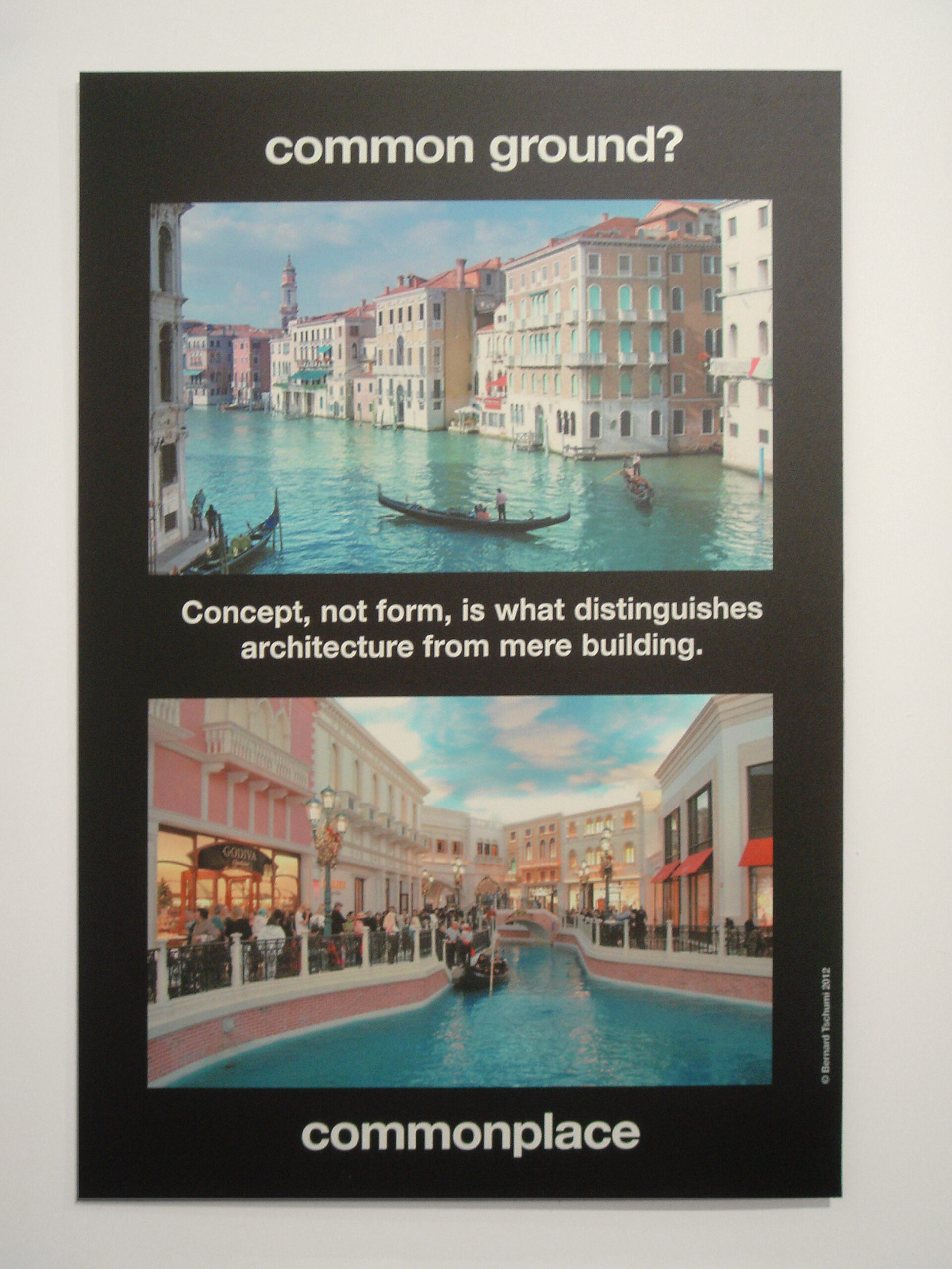 COMMON GROUND. Discursive Orders in Architecture – TACK