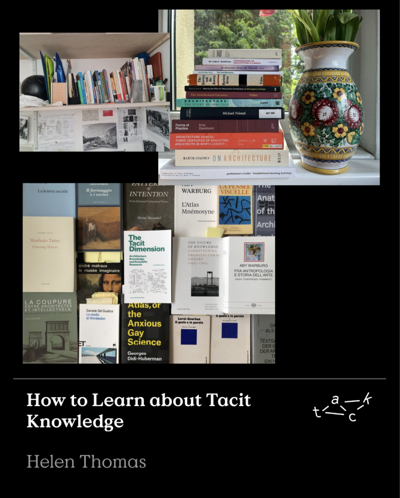 How to Learn about Tacit Knowledge – TACK
